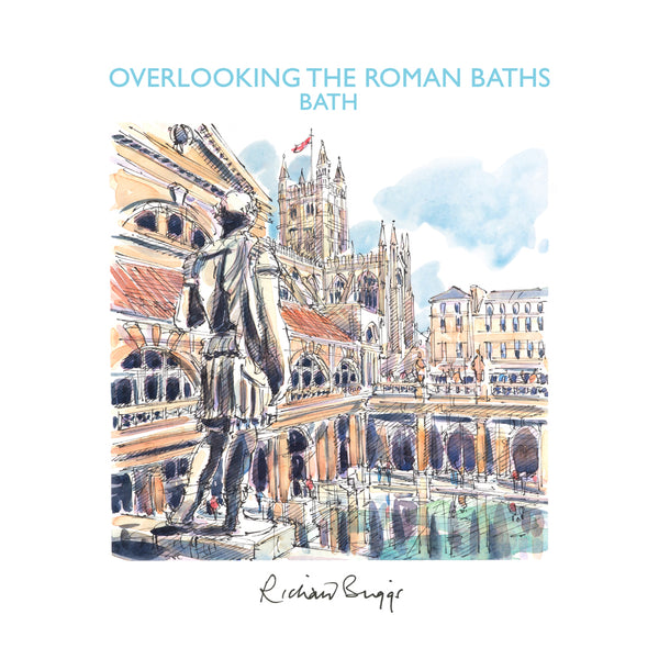 BRI039: Overlooking the Roman Baths, Bath – Star Editions