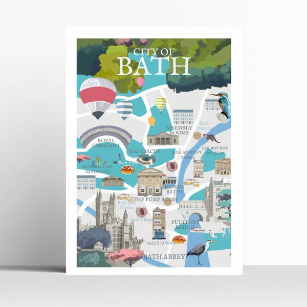 BOYNS348:City of Bath Map – Star Editions