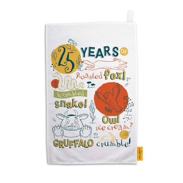 Celebrate 25 Years of the Gruffalo with This Delightful Tea Towel ...