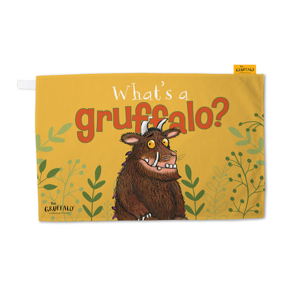What's a Gruffalo 25th Anniversary Tea Towel – Star Editions