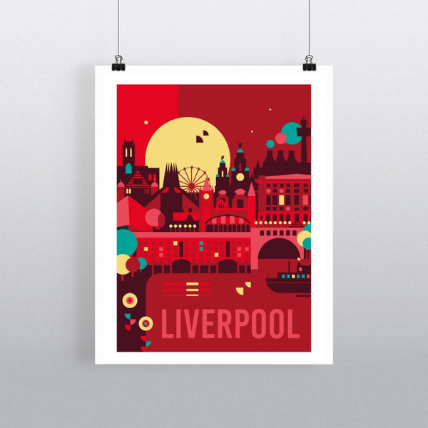 Vibrant Liverpool Artwork by Georgina Westley – Star Editions