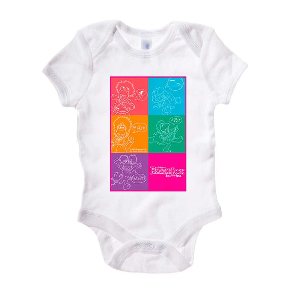 Pop Art - Fraggle Rock Baby Grow – Star Editions