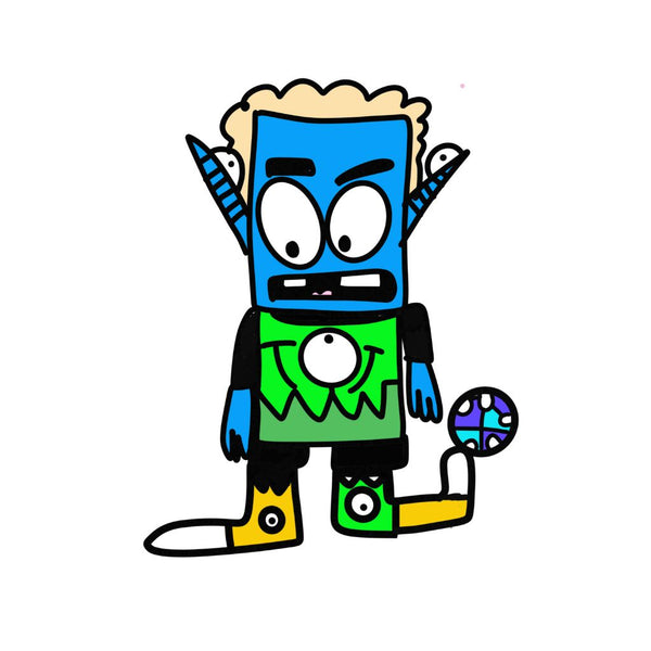 Scared Boy - by Alex the Doodle – Star Editions