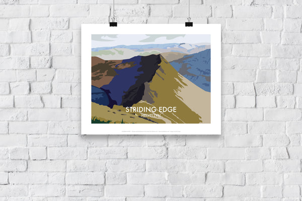 Striding Edge - Helvellyn - 11X14inch Premium Art Print – Star Editions
