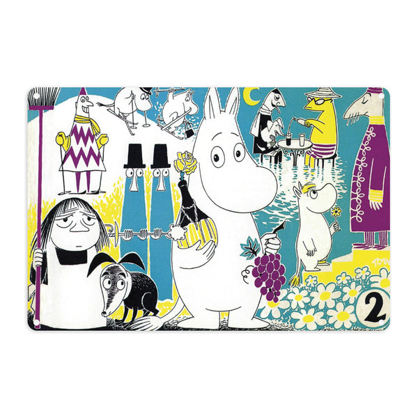 Moomintroll and Friends Blue Background – Star Editions