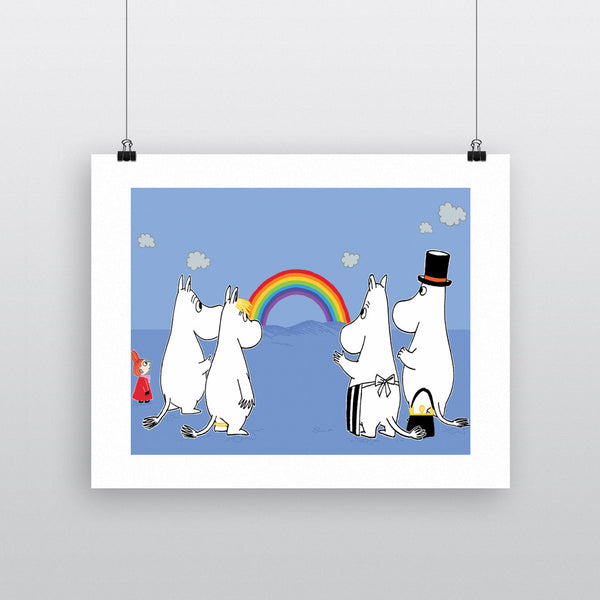 The Moomins look at a Rainbow – Star Editions