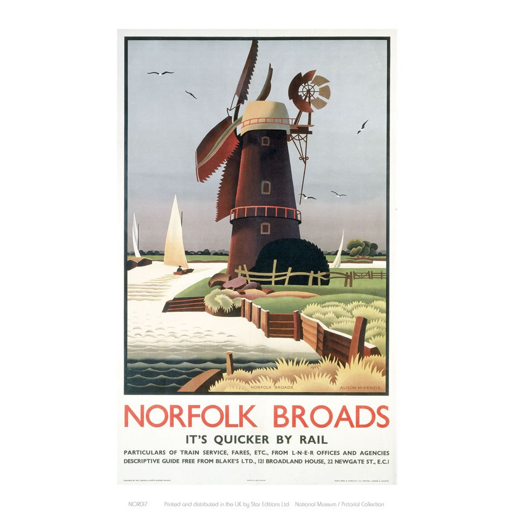 Norfolk Broads Windmill – Star Editions