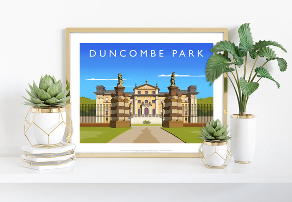 Duncombe Park By Artist Richard O'Neill - Premium Art Print – Star Editions