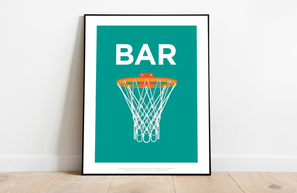 Rebus Symbols - Basketball - 11X14inch Premium Art Print – Star Editions