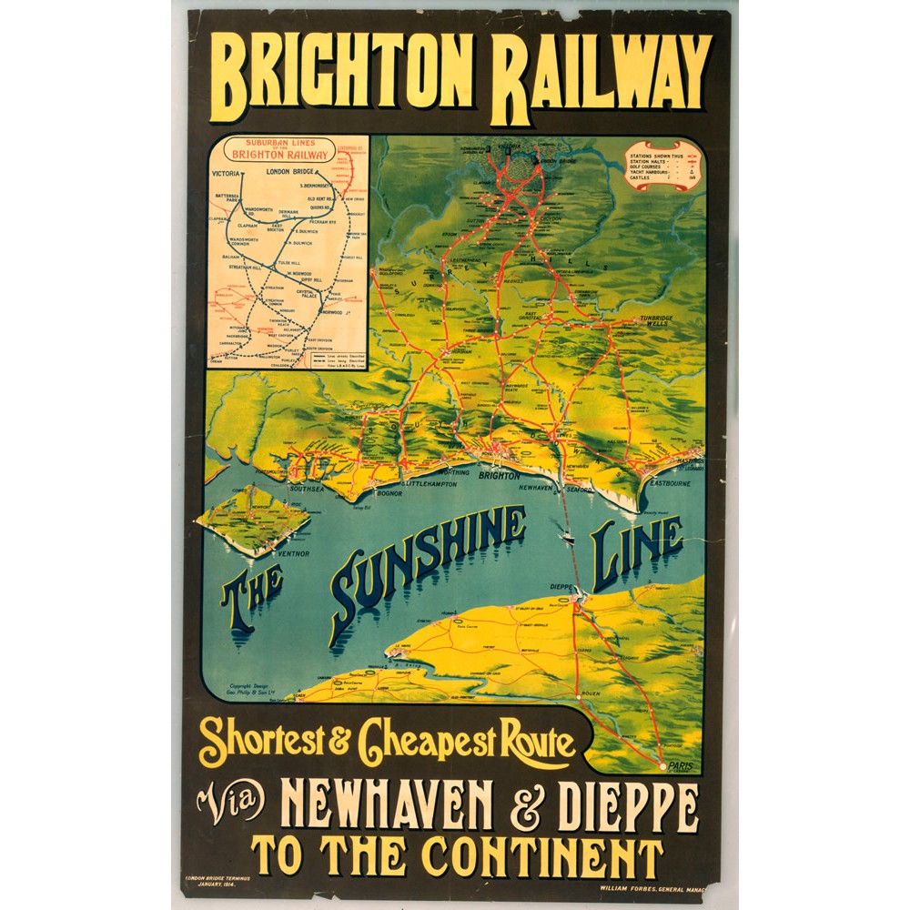 Brighton Railway Newhaven and Dieppe – Star Editions