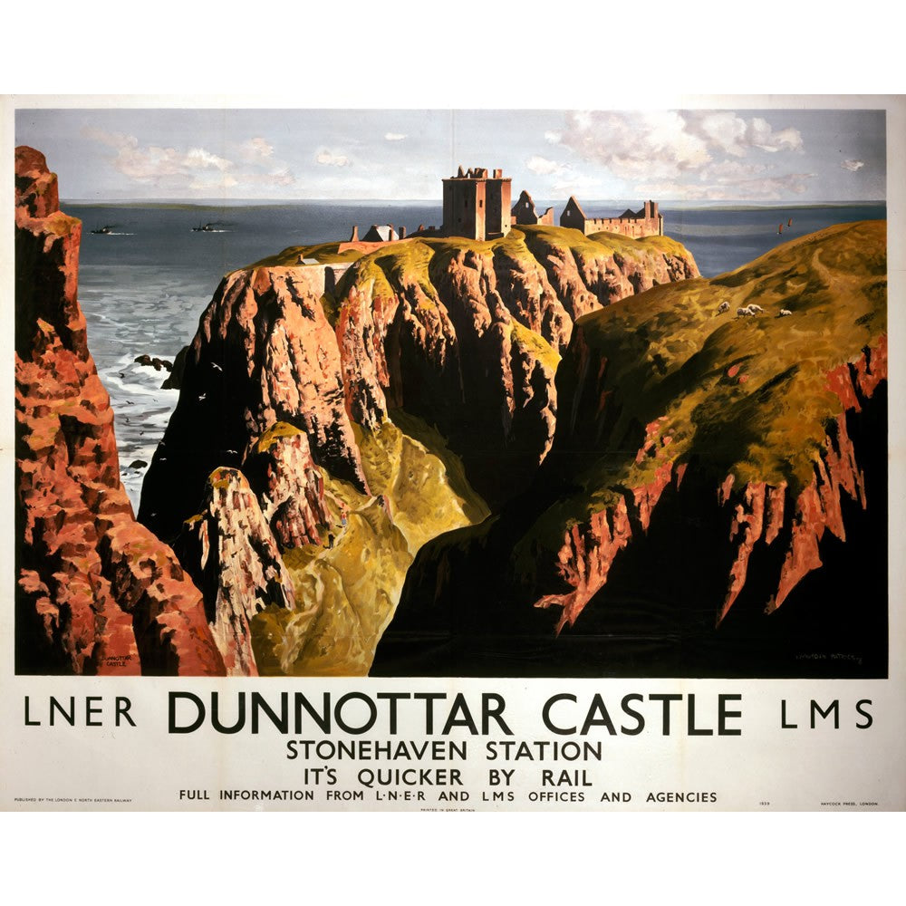 Dunnottar Castle Stonehaven Station LNER LMS – Star Editions