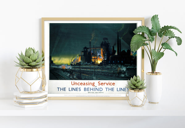 Unceasing Service On The Lines Behind The Lines Art Print – Star Editions