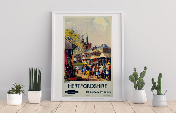 Hitchin, Hertfordshire - See Britain By Train - Art Print – Star Editions