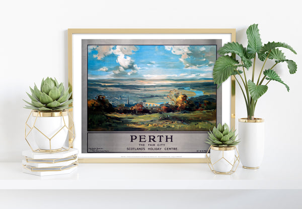 Perth, The Fair City - 11X14inch Premium Art Print – Star Editions