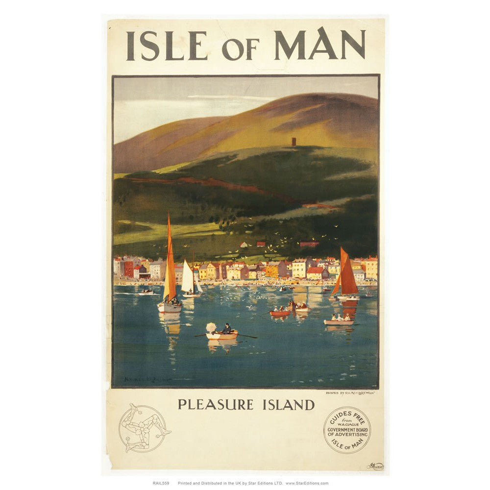 Isle Of Man Pleasure Island Poster – Star Editions