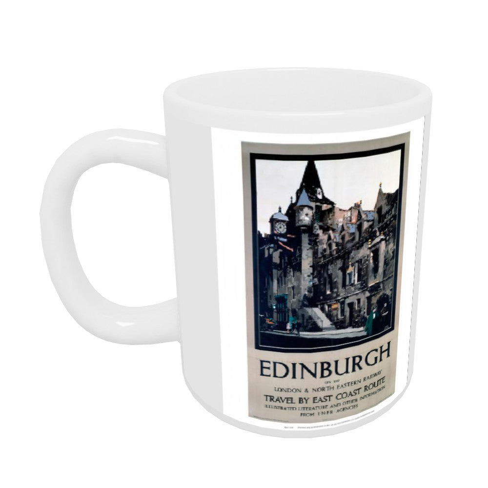 Edinburgh - London and North Eastern railway east coast LNER Poster ...