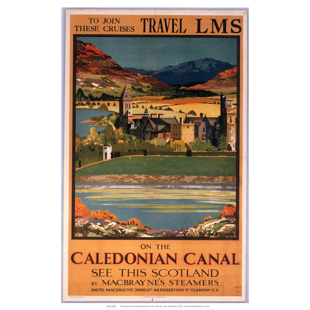 On the Caledonian canal - LMS Travel cruises – Star Editions
