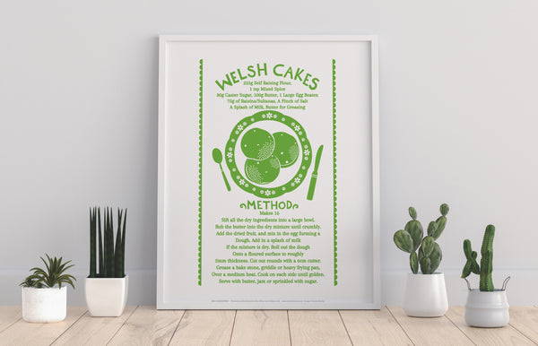 Welsh Cakes Recipe - 11X14inch Premium Art Print – Star Editions
