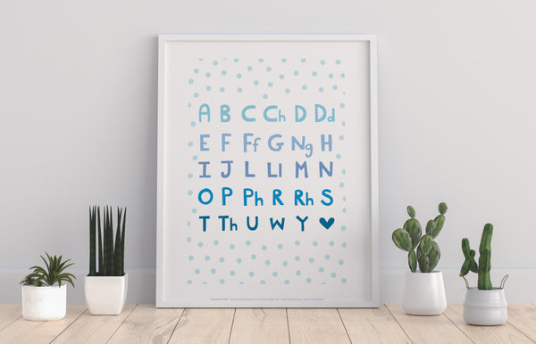 Welsh Alphabet 3 - 11X14inch Premium Art Print – Star Editions