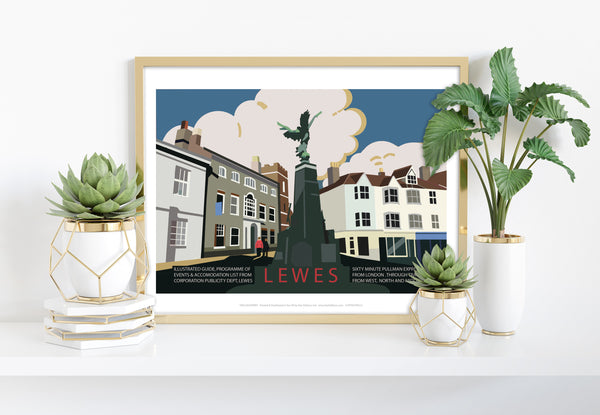 Lewes - 11X14inch Premium Art Print – Star Editions