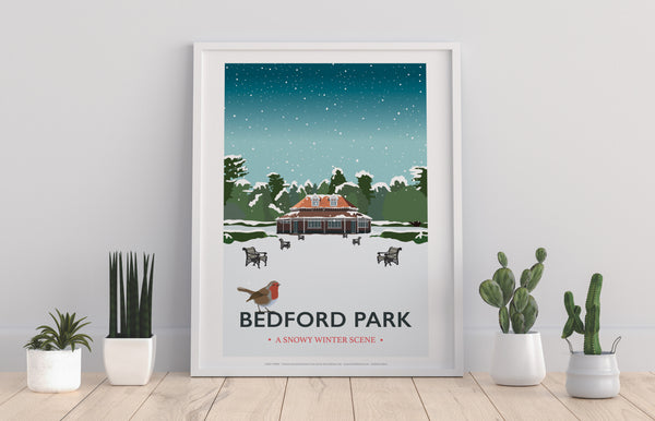 Pavilion, Bedford Park Winter By Tabitha Mary Art Print – Star Editions