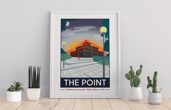 Milton Keynes Point By Artist Tabitha Mary - Art Print – Star Editions