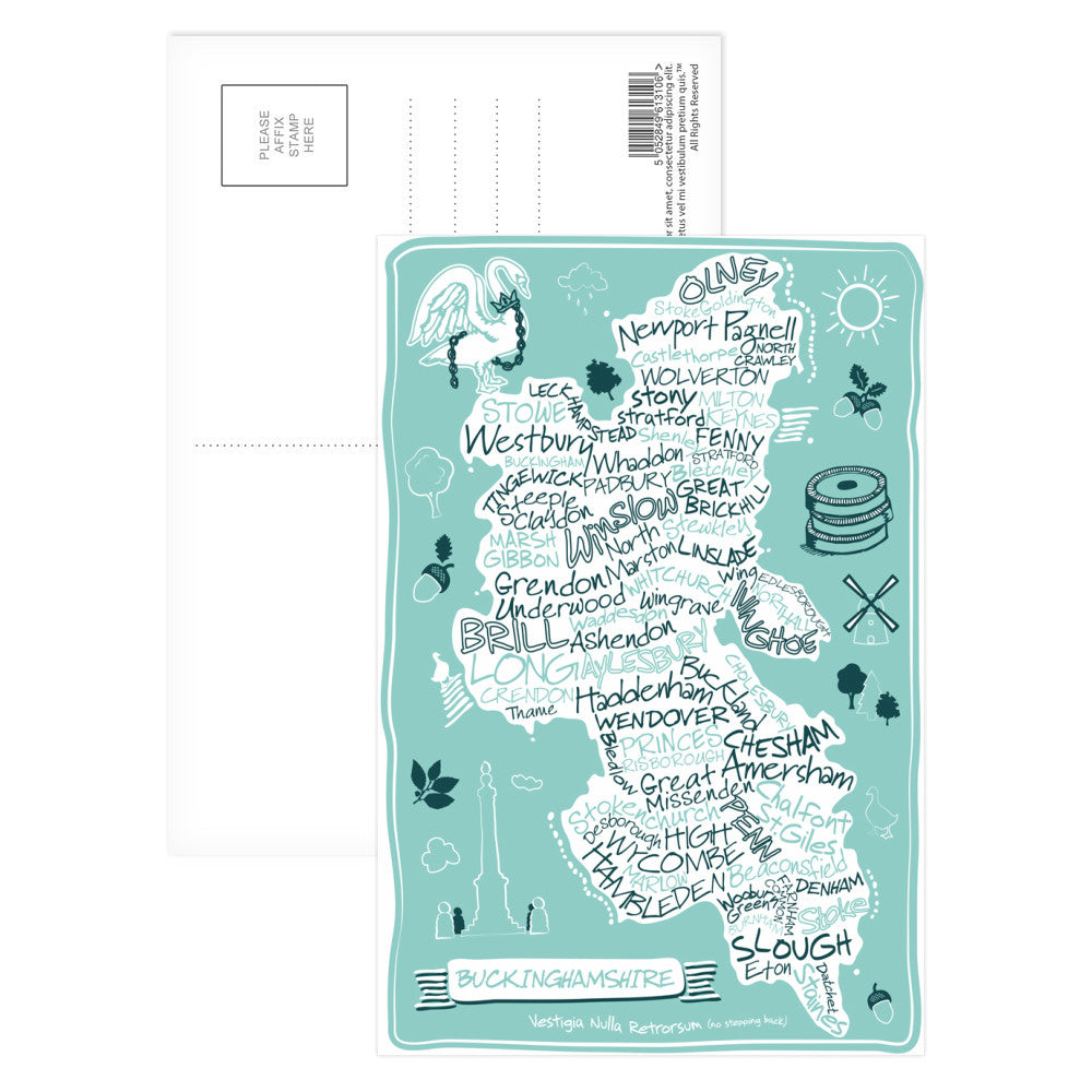 County Map of Buckinghamshire, – Star Editions
