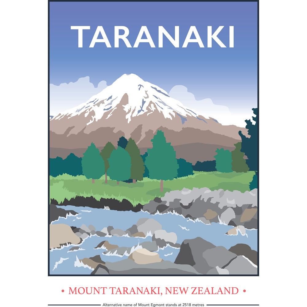 Mount Taranaki, Taranaki, New Zealand – Star Editions