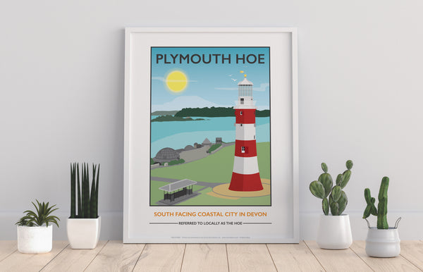 Plymouth Hoe By Artist Tabitha Mary - Premium Art Print – Star Editions