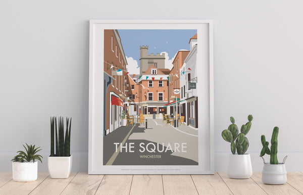 The Square By Artist Dave Thompson - Premium Art Print – Star Editions