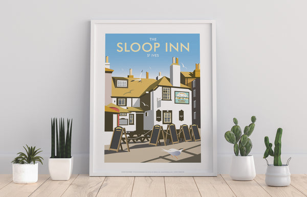 The Sloop Inn By Artist Dave Thompson - Premium Art Print – Star Editions