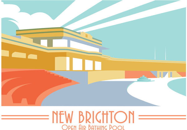 TJBR018 The Jones Boys - New Brighton Open Air Bathing Pool – Star Editions