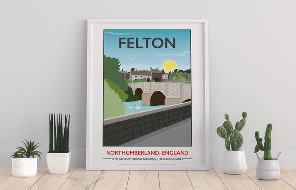 Felton, Northumberland By Artist Tabitha Mary - Art Print – Star Editions