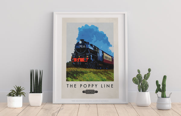The Poppy Line, Norfolk - 11X14inch Premium Art Print – Star Editions